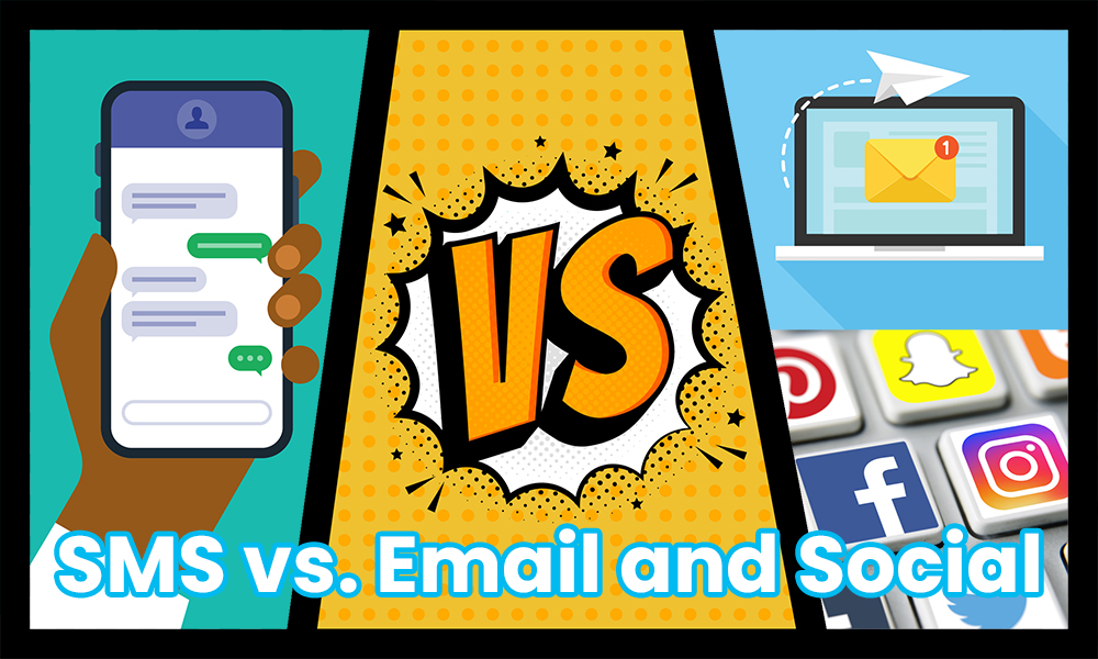 SMS vs. Email and Social [Infographic] | Trumpia Texting Software